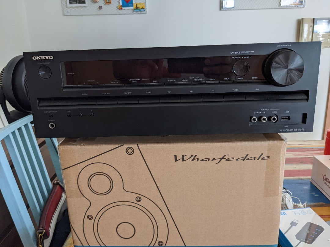 Onkyo Receiver with Wharfedale Crystal 4.1, Audio, Soundbars, Speakers ...