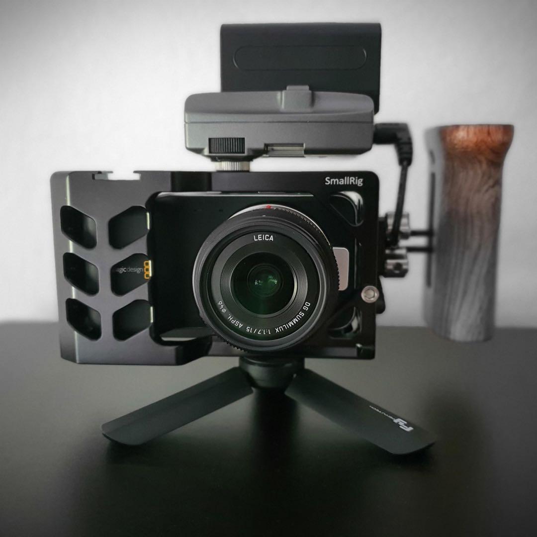 Original BMPCC in Small Rig cage, Photography, Cameras on Carousell