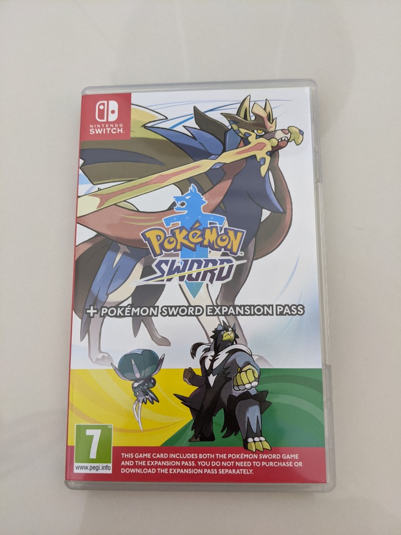 Pokemon Sword Expansion Bundle, Video Gaming, Gaming Accessories, Game ...
