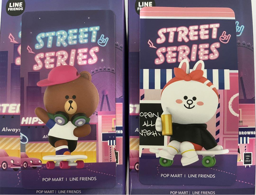 Popmart Line Friends Brown & Cony, Hobbies & Toys, Toys & Games on ...