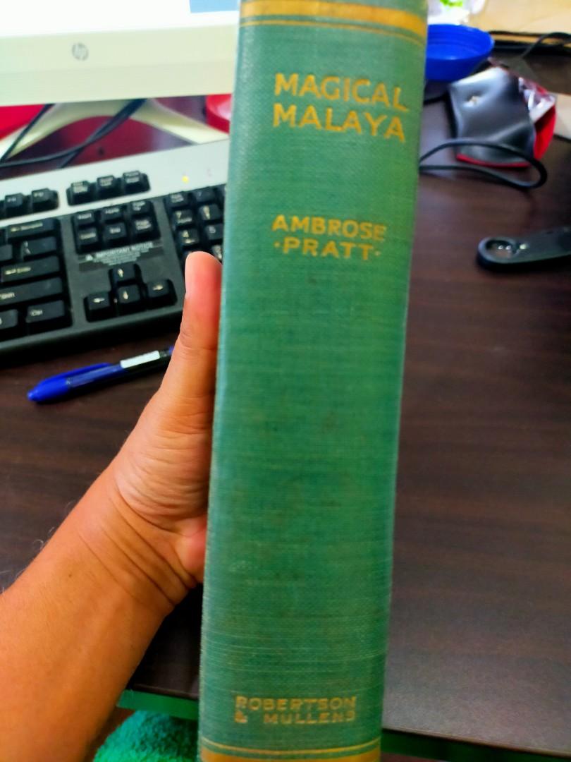 Rare magical malaya 1931 book, Hobbies & Toys, Books & Magazines ...