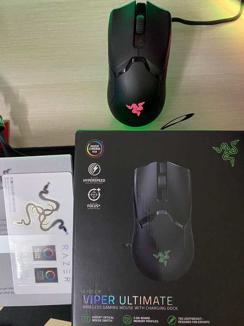 Razer Viper Ultimate, Computers & Tech, Parts & Accessories, Computer ...