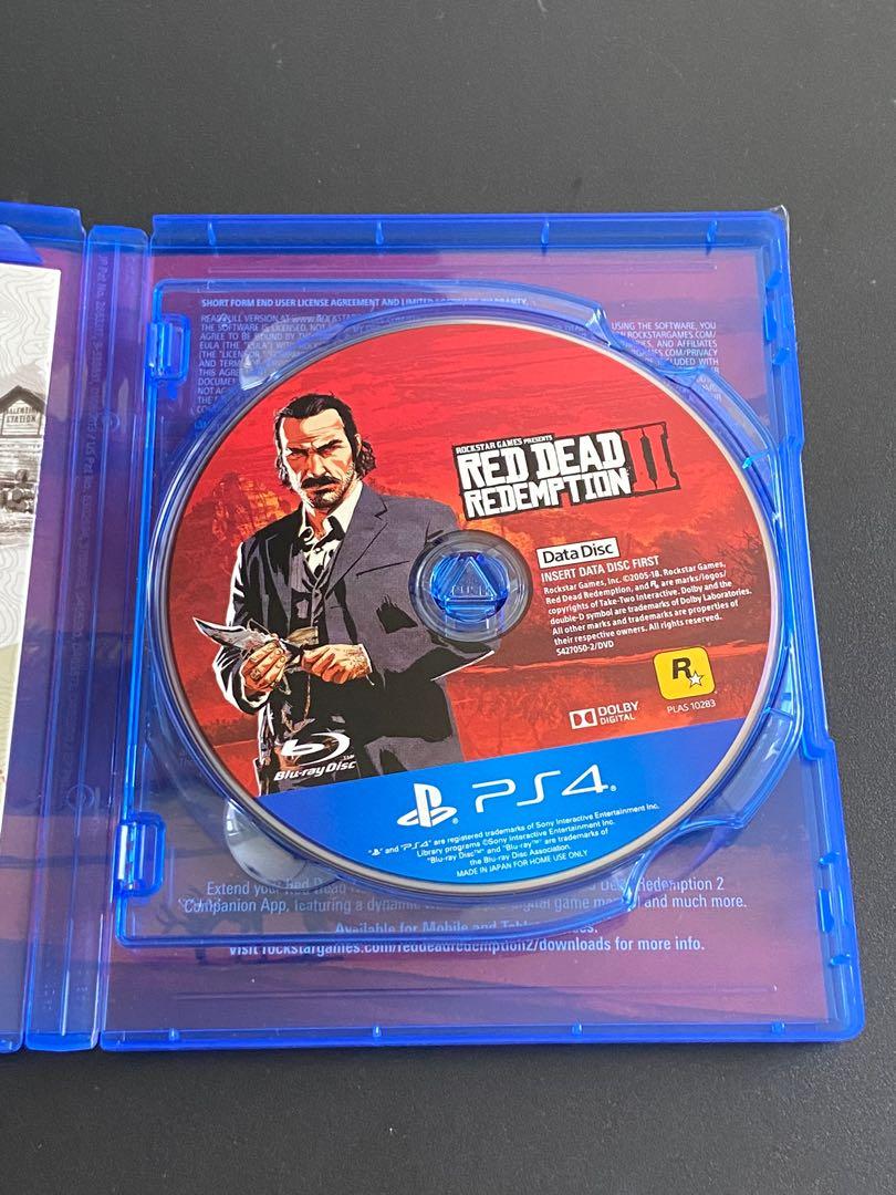 Red Dead Redemption 2 PS4 CD, Video Gaming, Video Games, PlayStation on ...