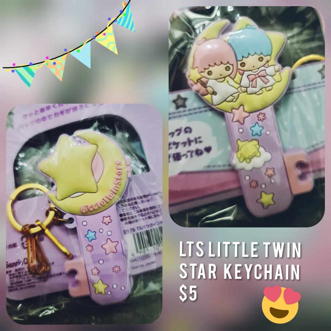 Sanrio keychains (Hello Kitty, Little Twin Stars, Cinnamon ROLL) $5 ...