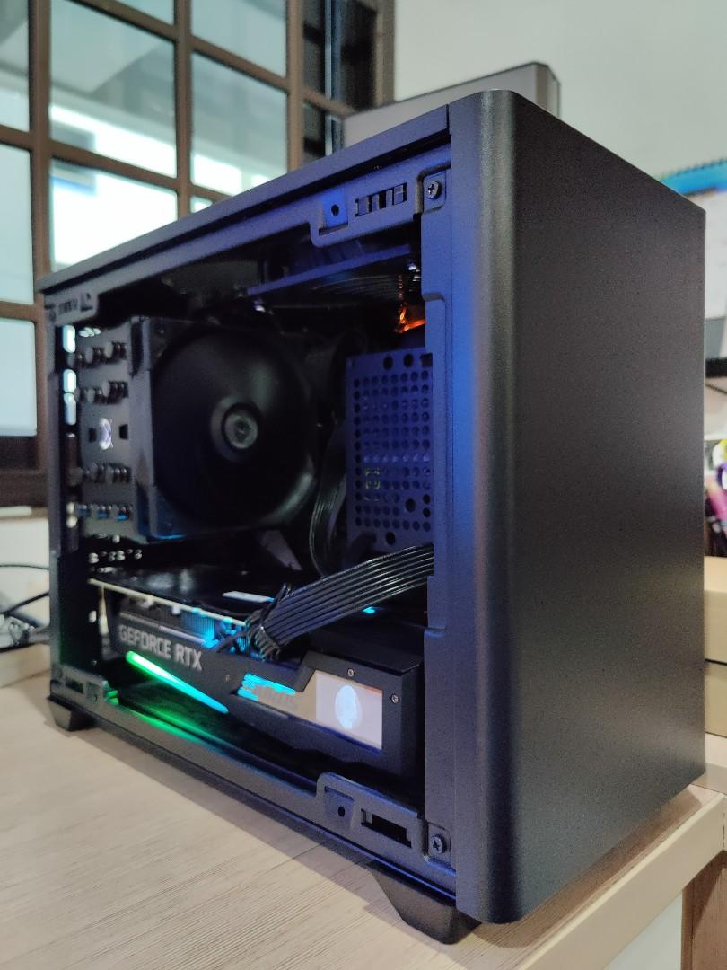 SFX small form factor custom gaming pc featuring NR200P, Ryzen and rtx ...