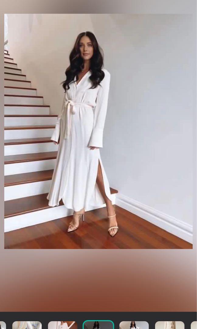 IN STOCK! Authentic Shona Joy jacobsen tuxedo dress, Women's Fashion ...