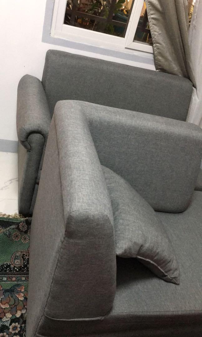 Sofa L-type, Furniture & Home Living, Furniture, Sofas on Carousell