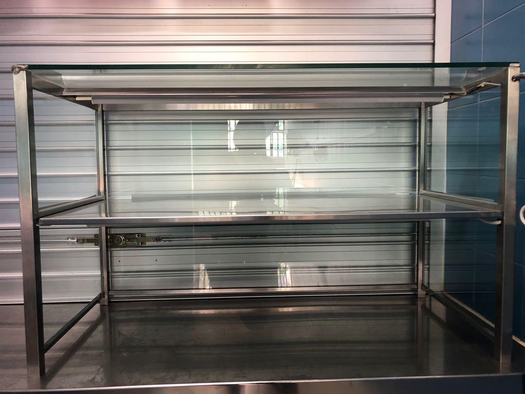 Stainless Steel Frame / Glass Display / Stall Display Unit / Display ...