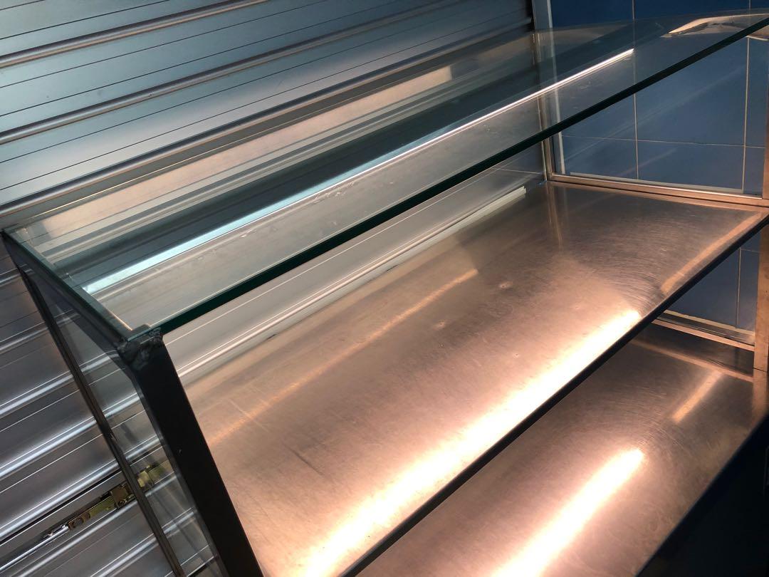 Stainless Steel Frame / Glass Display / Stall Display Unit / Display ...