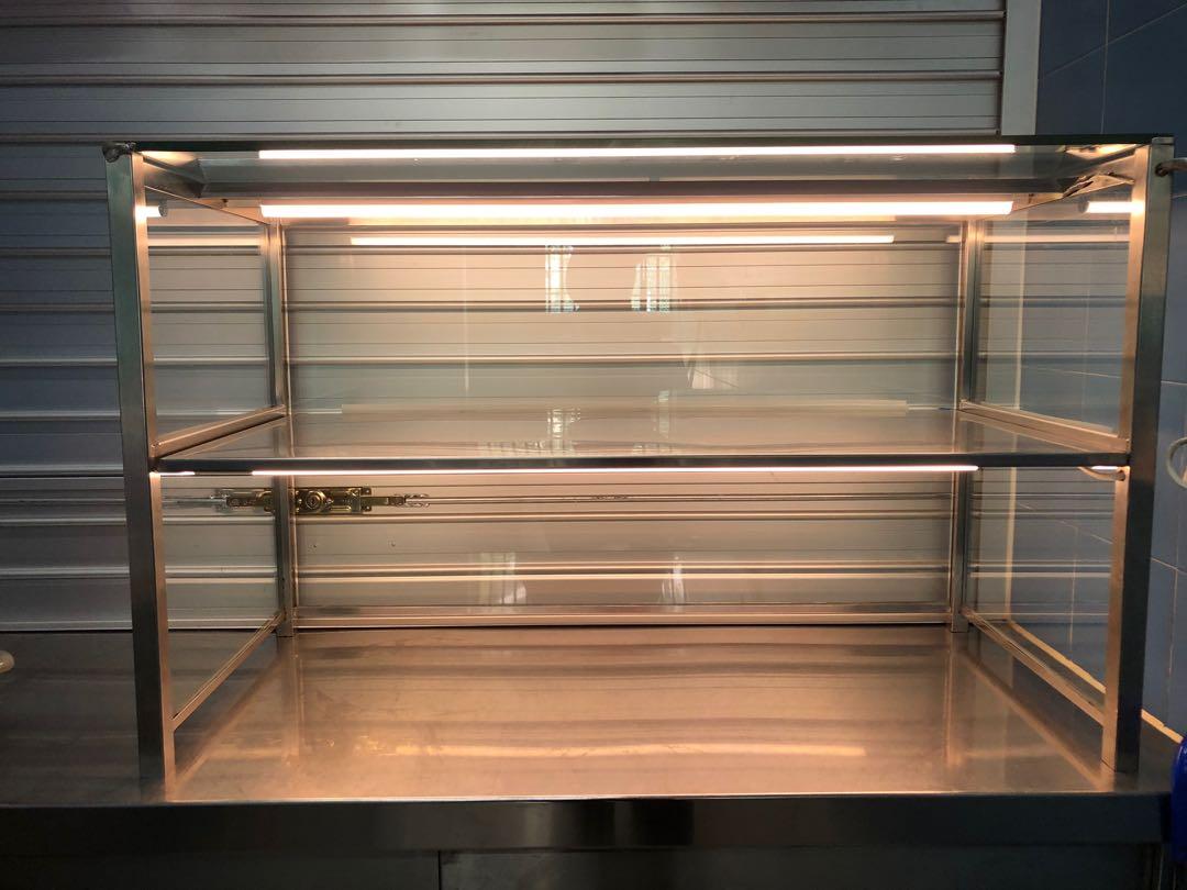 Stainless Steel Frame / Glass Display / Stall Display Unit / Display ...