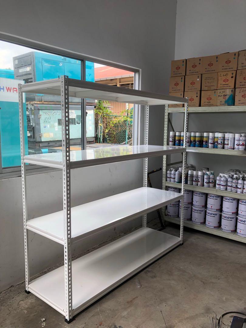 Storeroom Shelving Boltless Rack BTO, Furniture & Home Living ...