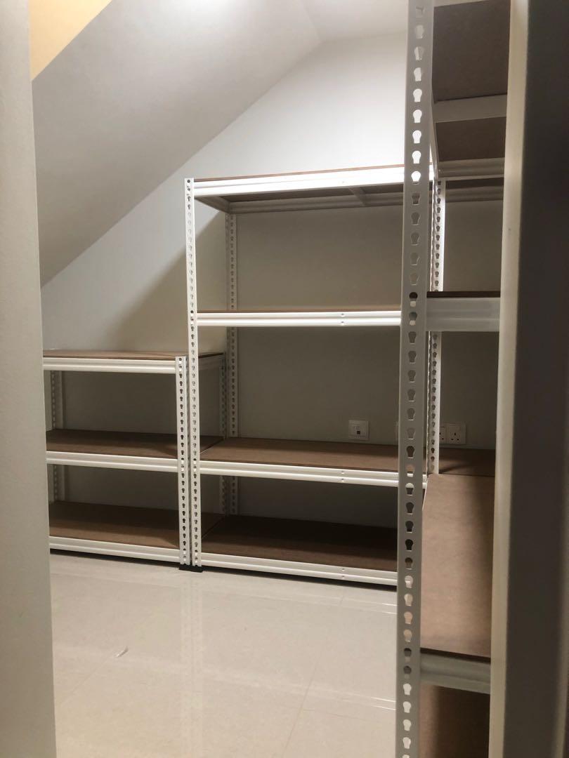 Storeroom Shelving Boltless Rack BTO, Furniture & Home Living ...