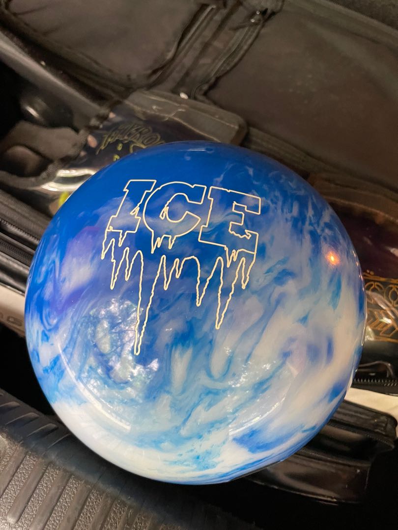 Storm Ice Spare Bowling ball, Sports, Sports & Games Equipment on Carousell