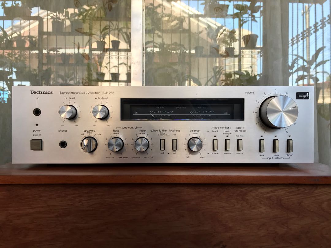 Technics Stereo Integrated Amplifier SU-V44, Audio, Other Audio ...