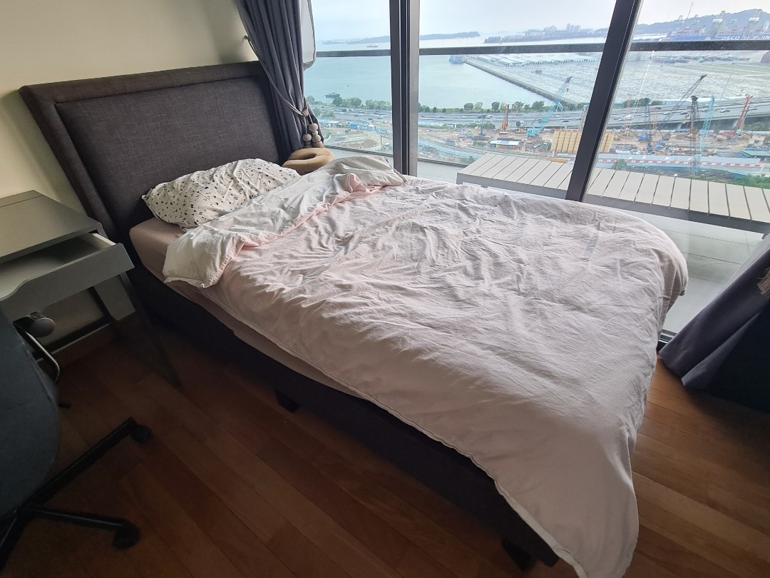 Tempur Super Single Divan, Furniture & Home Living, Furniture, Bed ...