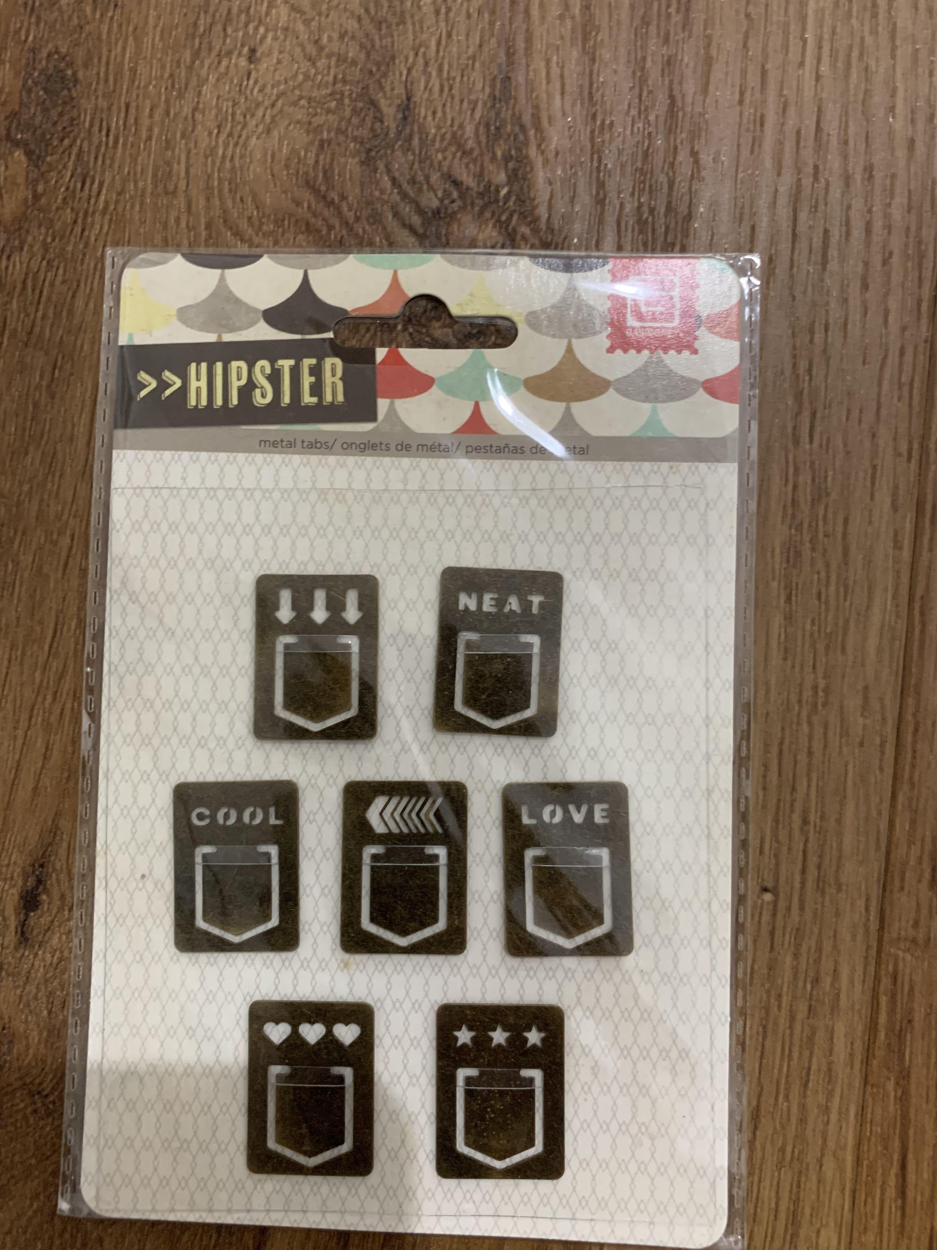 Tim holtz metal tabs, Furniture & Home Living, Home Improvement ...