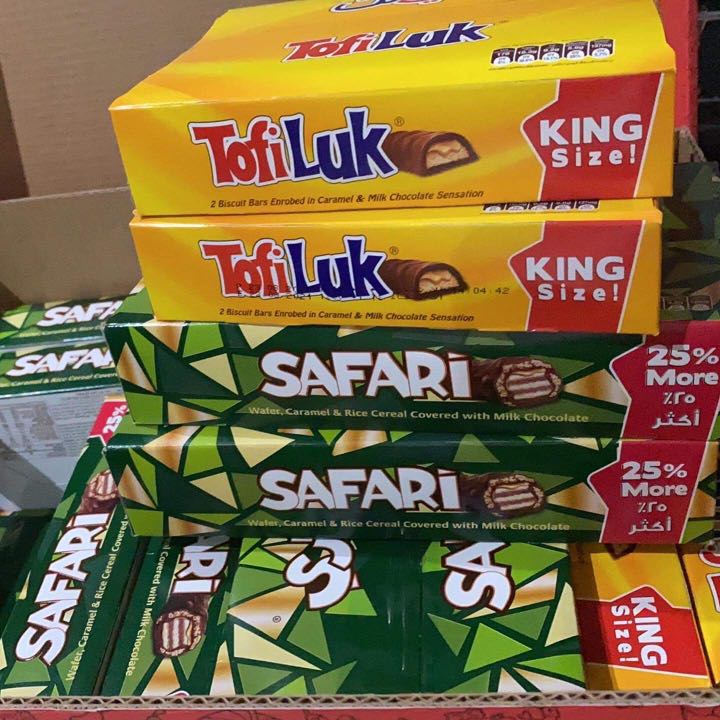 [ON-HAND] TOFILUK and SAFARI Chocolate Bar , Food & Drinks, Packaged ...