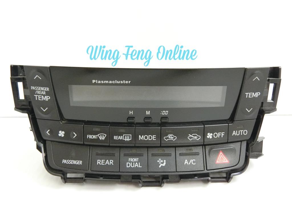 Toyota Alphard Vellfire ANH20 ANH25 GGH20 GGH25 Climate Control Panel ...