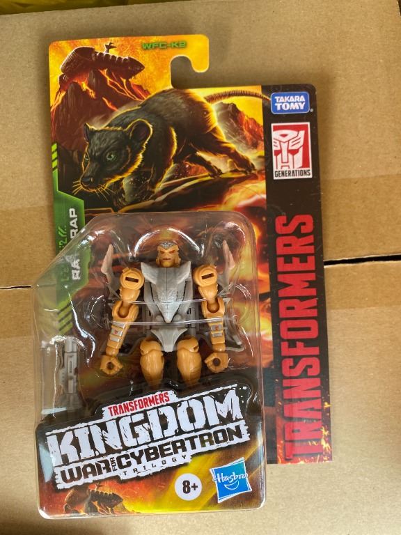 Transformers War For Cybertron Kingdom Core Class Rattrap, Hobbies ...