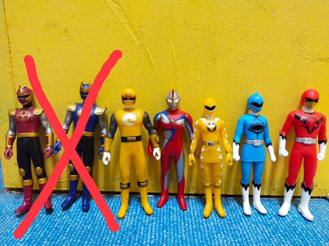 Ultraman and super sentai sofubi 6.5 inci, Hobbies & Toys, Collectibles ...
