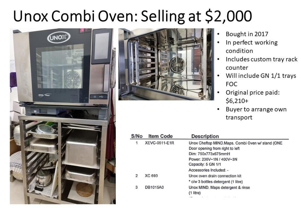 Unox COMBI Oven, TV & Home Appliances, Kitchen Appliances, Ovens ...