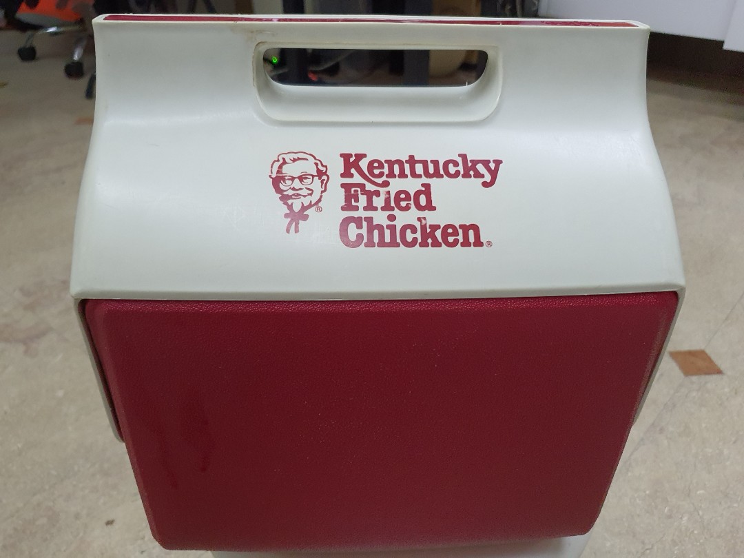 Vintage KFC Kentucky Fried Chicken Cooler Box, Food & Drinks, Alcoholic ...