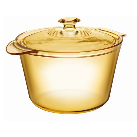 vision glass cookware - 3.8L casserole, Furniture & Home Living ...