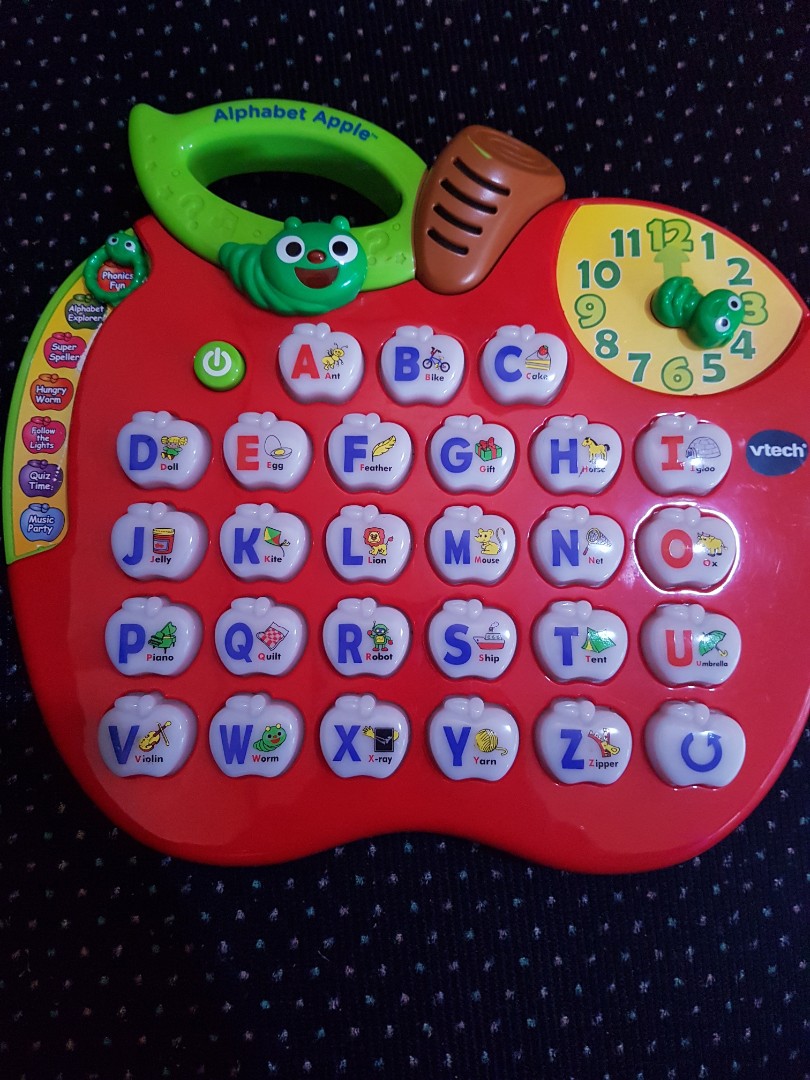 Vtech Alphabet apple, Hobbies & Toys, Toys & Games on Carousell Vtech Alphabet apple, Hobbies & Toys, Toys & Games on Carousell