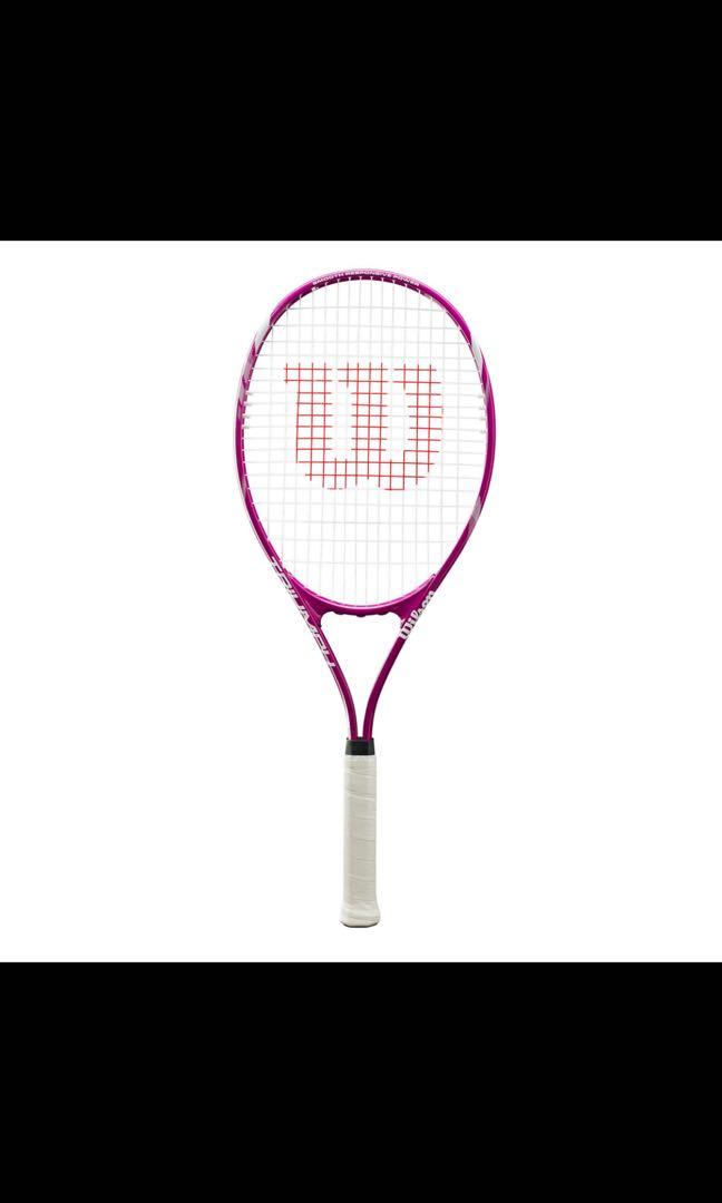 Wilson Pink Triumph Tennis Racquet / Racket, Sports Equipment, Sports ...