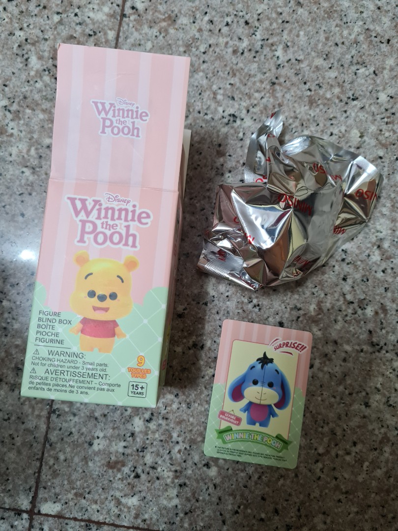 Miniso Winnie pooh Eeyore, Hobbies & Toys, Toys & Games on Carousell