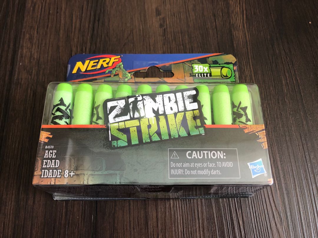 NERF Zombie Strike Bullets, Hobbies & Toys, Toys & Games on Carousell