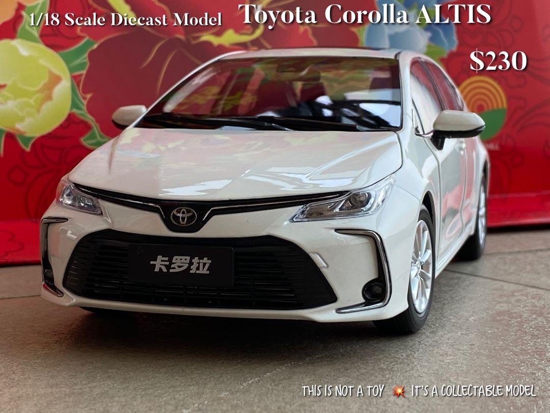 1/18 Scale Diecast Toyota Corolla ALTIS, Hobbies & Toys, Toys & Games ...