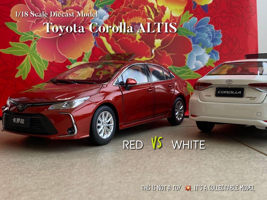 1/18 Scale Diecast Toyota Corolla ALTIS, Hobbies & Toys, Toys & Games ...