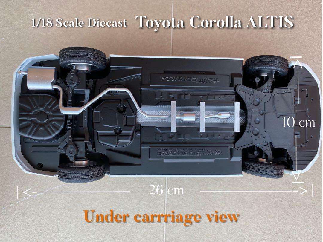 1/18 Scale Diecast Toyota Corolla ALTIS, Hobbies & Toys, Toys & Games ...