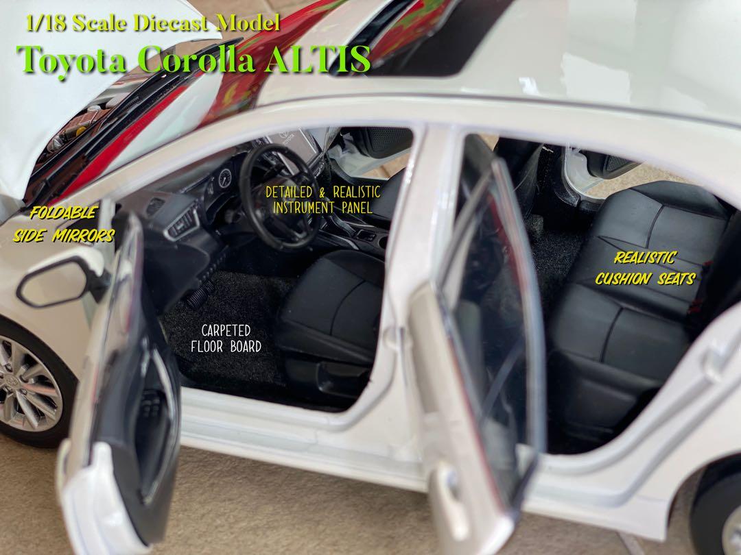 1/18 Scale Diecast Toyota Corolla ALTIS, Hobbies & Toys, Toys & Games ...