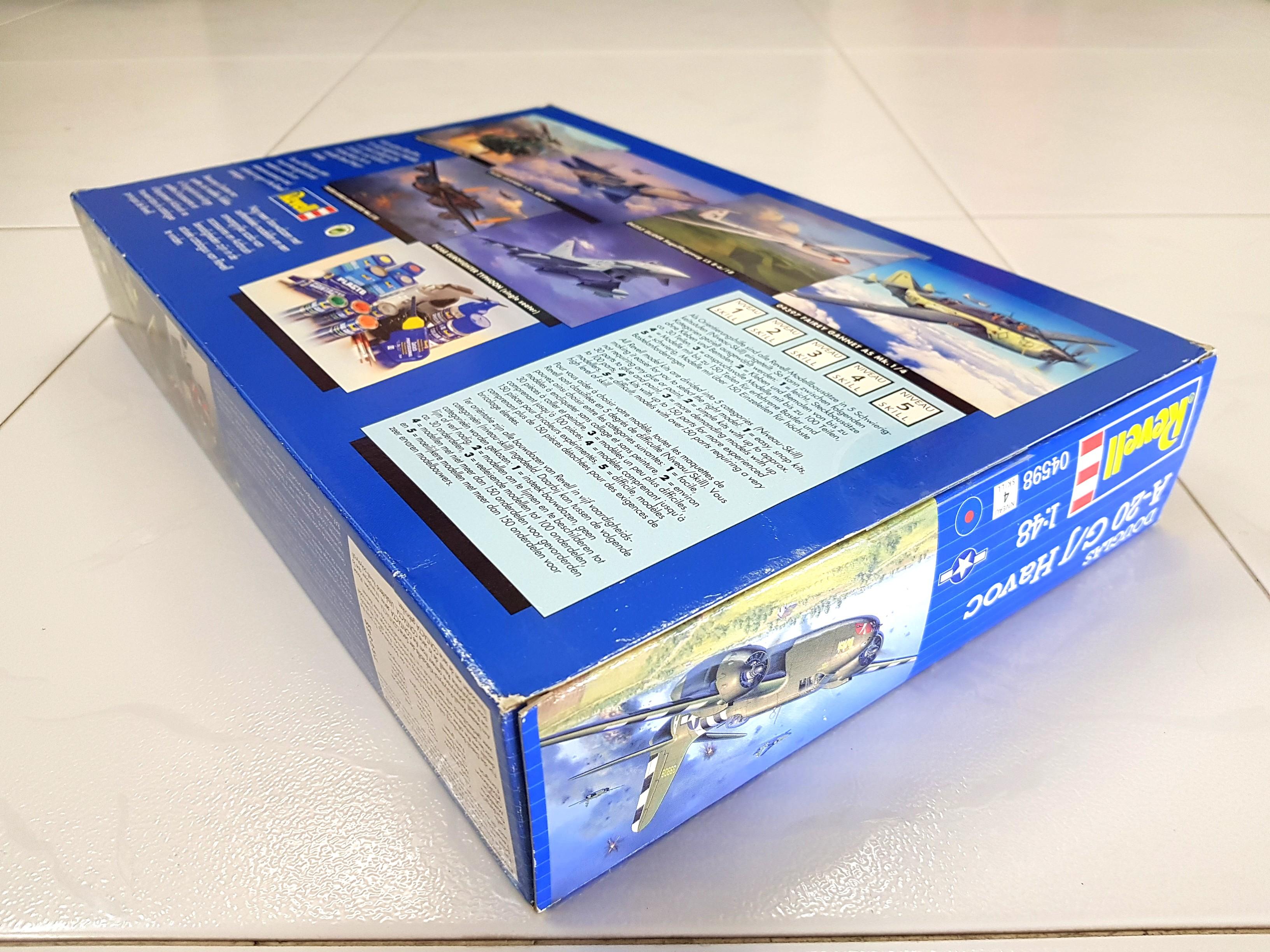 1/48 #04598 Revell Medium Bomber Douglas USAAF A-20 G Havoc or RAF ...