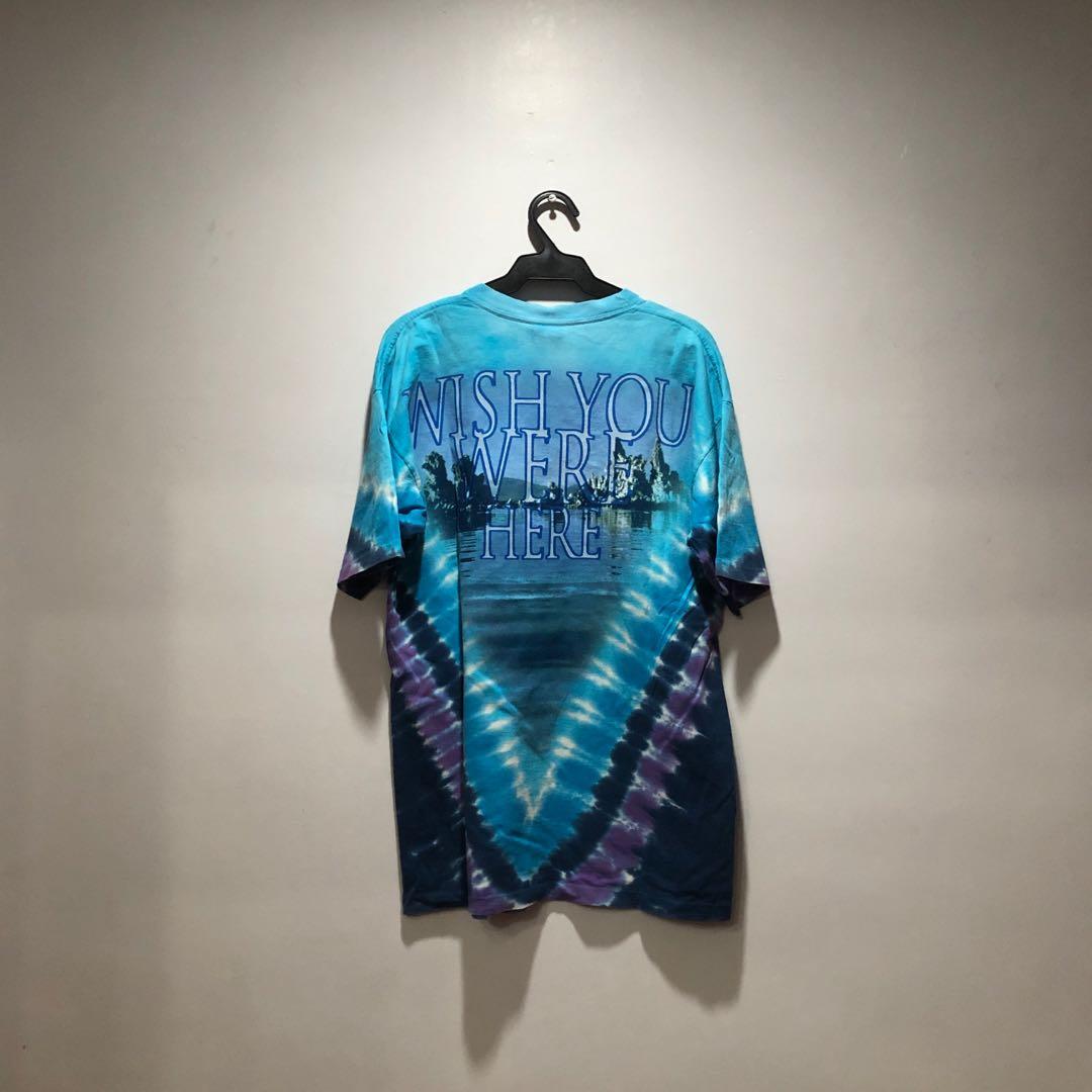 2002 Liquid Blue Pink Floyd “Wish You Were Here”, Men's Fashion, Activewear on Carousell