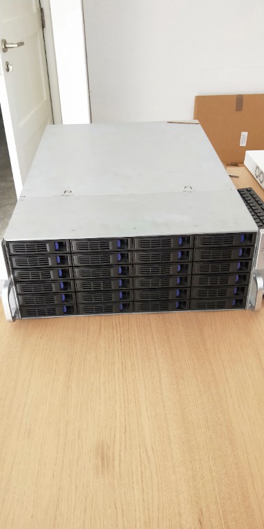 6U 24 Bay Trayless Storage Server Rackmount Chassis, Computers & Tech ...