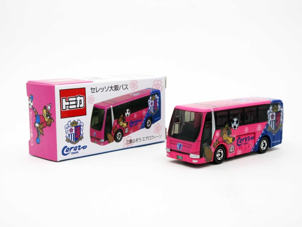 Tomica Cerezo 特注 Osaka Exclusive Mitsubishi Fuso Aero Queen Bus 球會巴士 ...