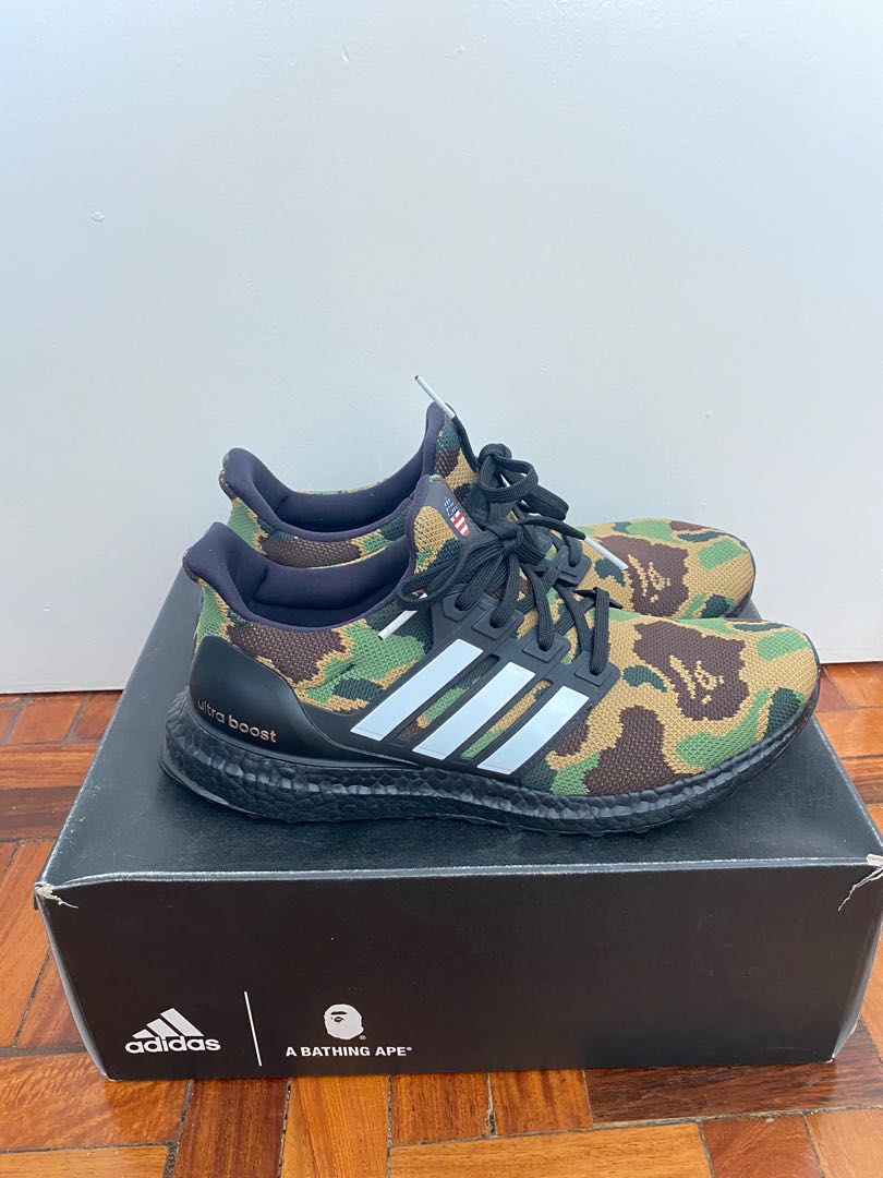ULTRABOOST 4.0 BAPE CAMO, Men's Fashion, Footwear, Sneakers on Carousell
