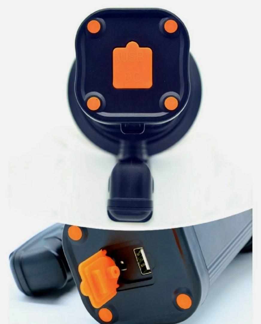 Ambertech Rechargeable 7000 Lumens Super Bright LED Searchlight ...