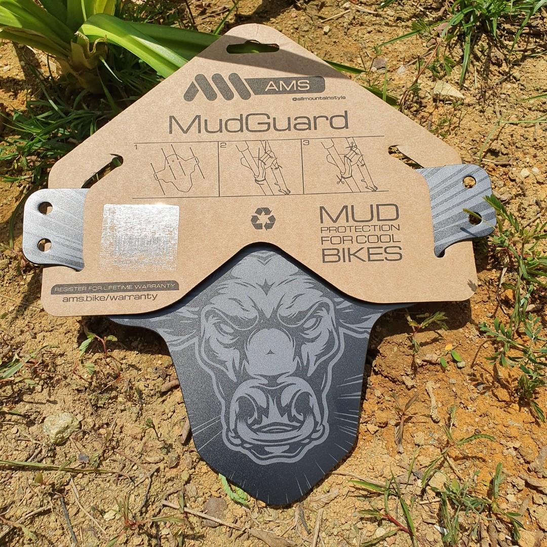AMS Mud Guard All Mountain Style Bull/Pitbull, Sports Equipment ...