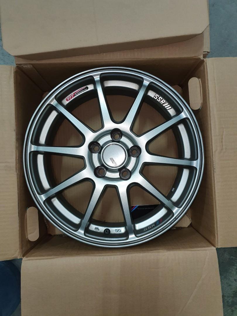 Authentic 18” SSR GTV02 Rim, Car Accessories, Tyres & Rims on Carousell
