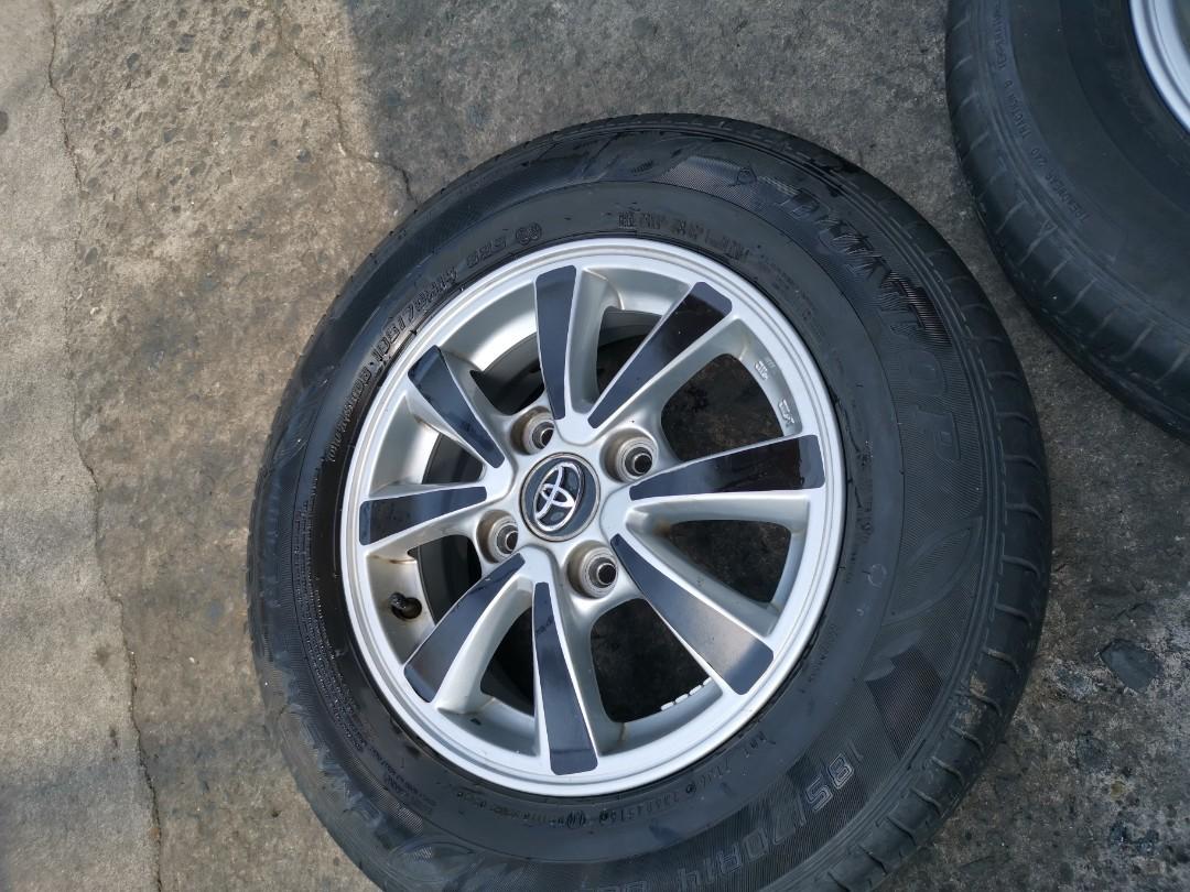 Avanza Mags and Tires, Car Parts & Accessories, Mags and Tires on Carousell
