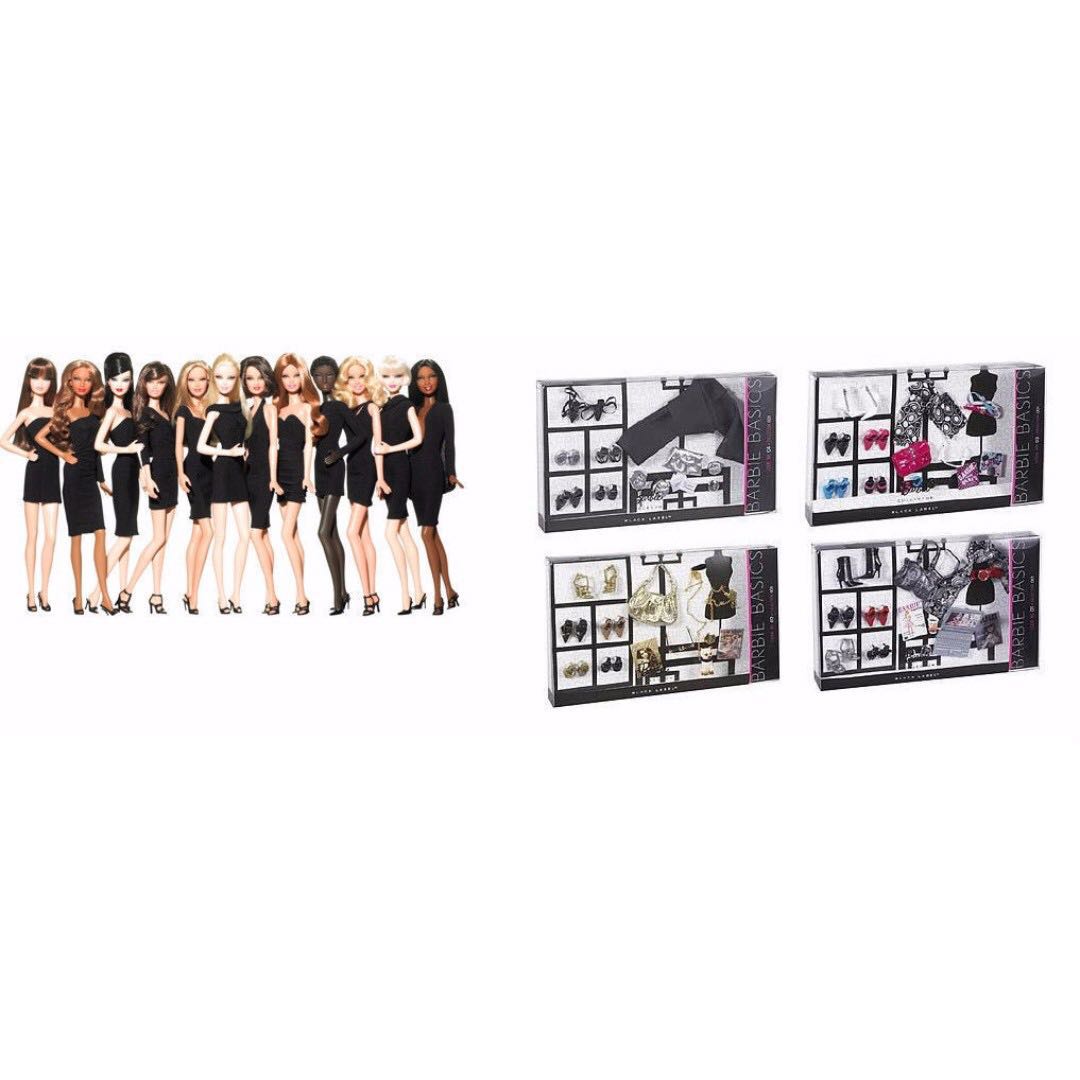 Barbie Basics Complete Full 7 Collections With Accessory Packs, Hobbies ...