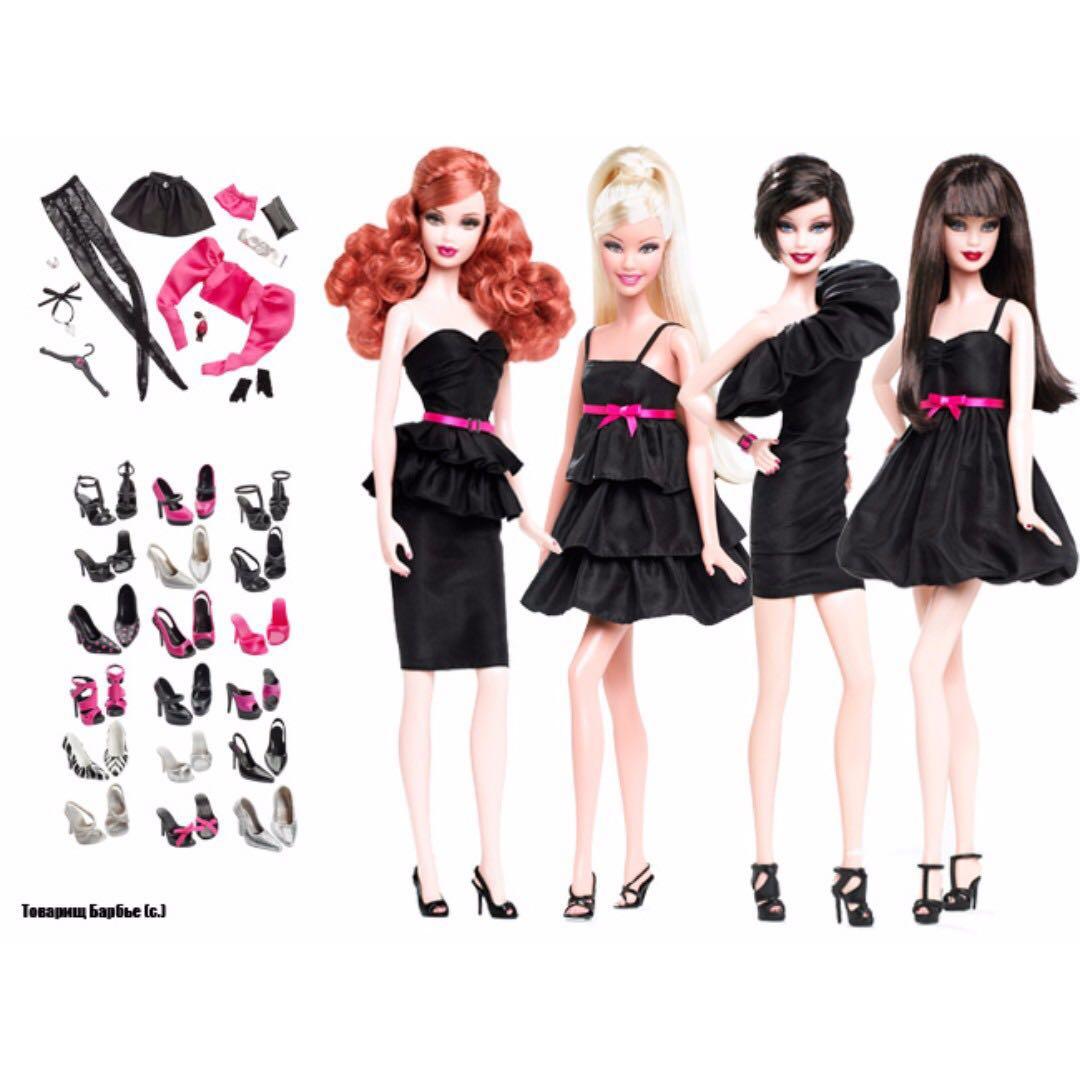 Barbie Basics Complete Full 7 Collections With Accessory Packs, Hobbies ...