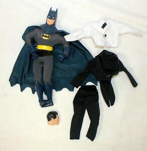 Batman & Bruce Wayne GUARDIAN OF GOTHAM CITY 8” inch scale Mego style 2 ...