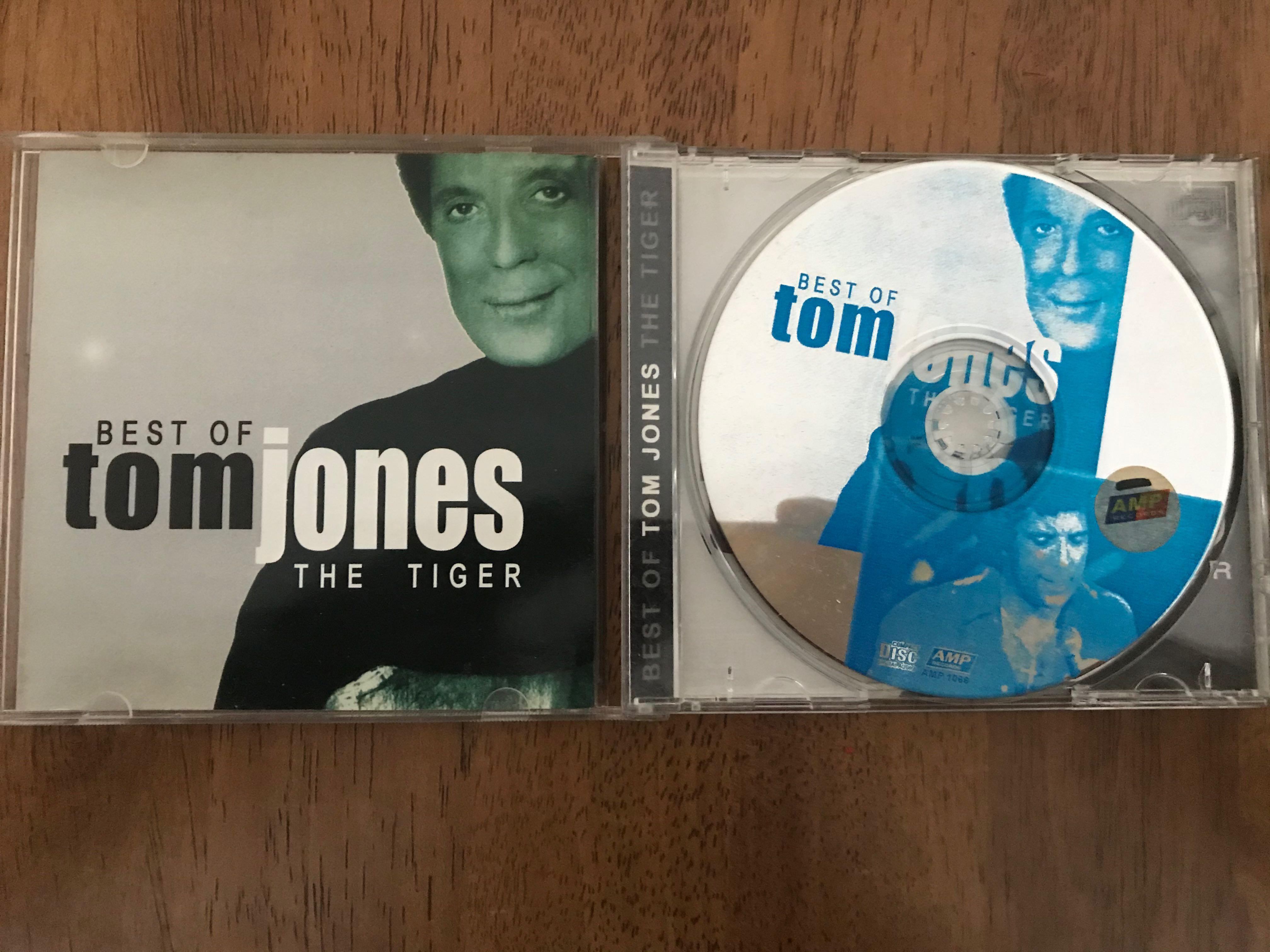 Best Of Tom Jones Album(2000 AMP Records), Hobbies & Toys, Music ...