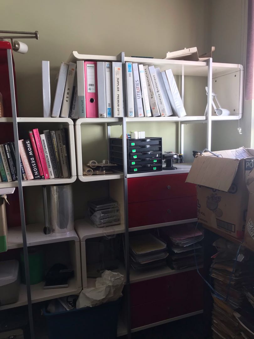 Book/file/deco, Furniture & Home Living, Furniture, Shelves, Cabinets ...