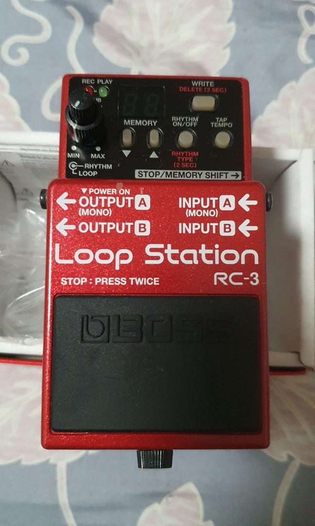 Boss RC3 loop station, Music & Media, Music Instruments on Carousell